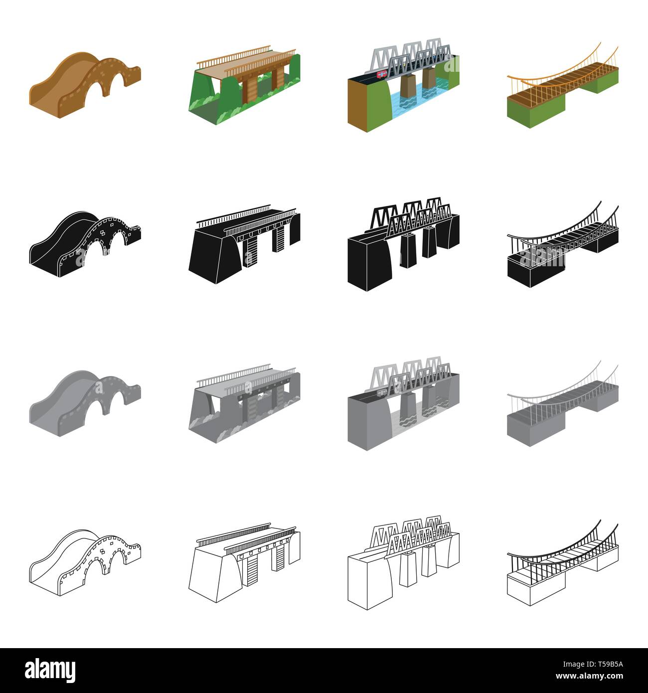 bridge,pedestrian,cycling,modern,mounted,historical,railway,hanging ...