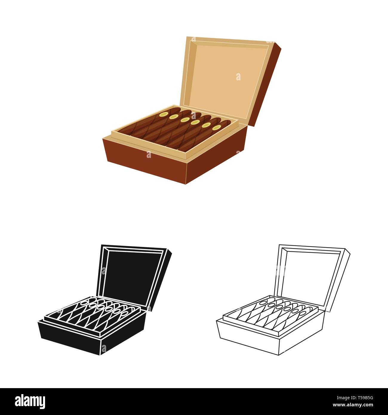 Cigar Box Clipart