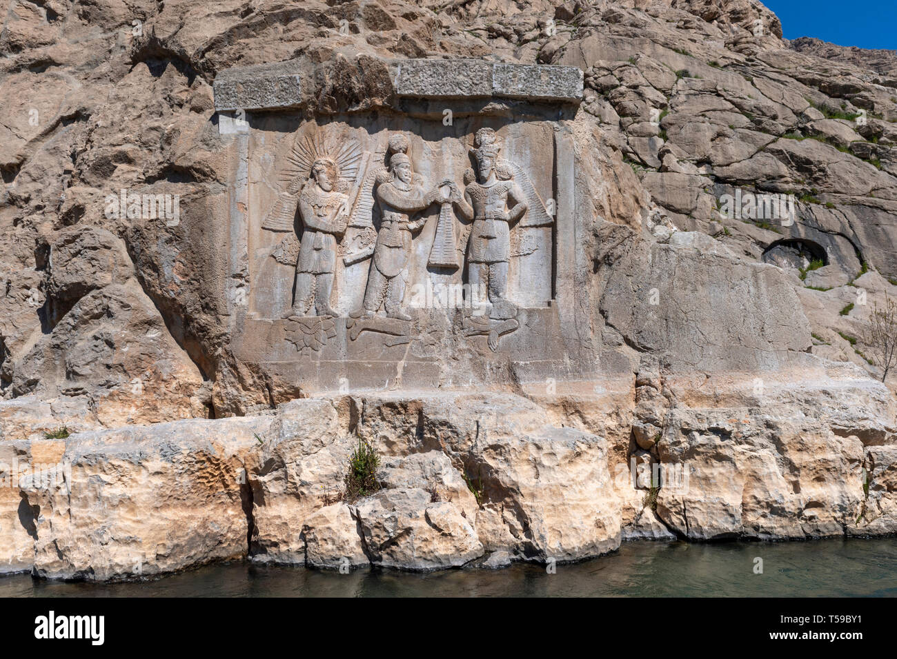 Bisotun World Heritage Site, Kermanshah Province, Iran Stock Photo - Alamy