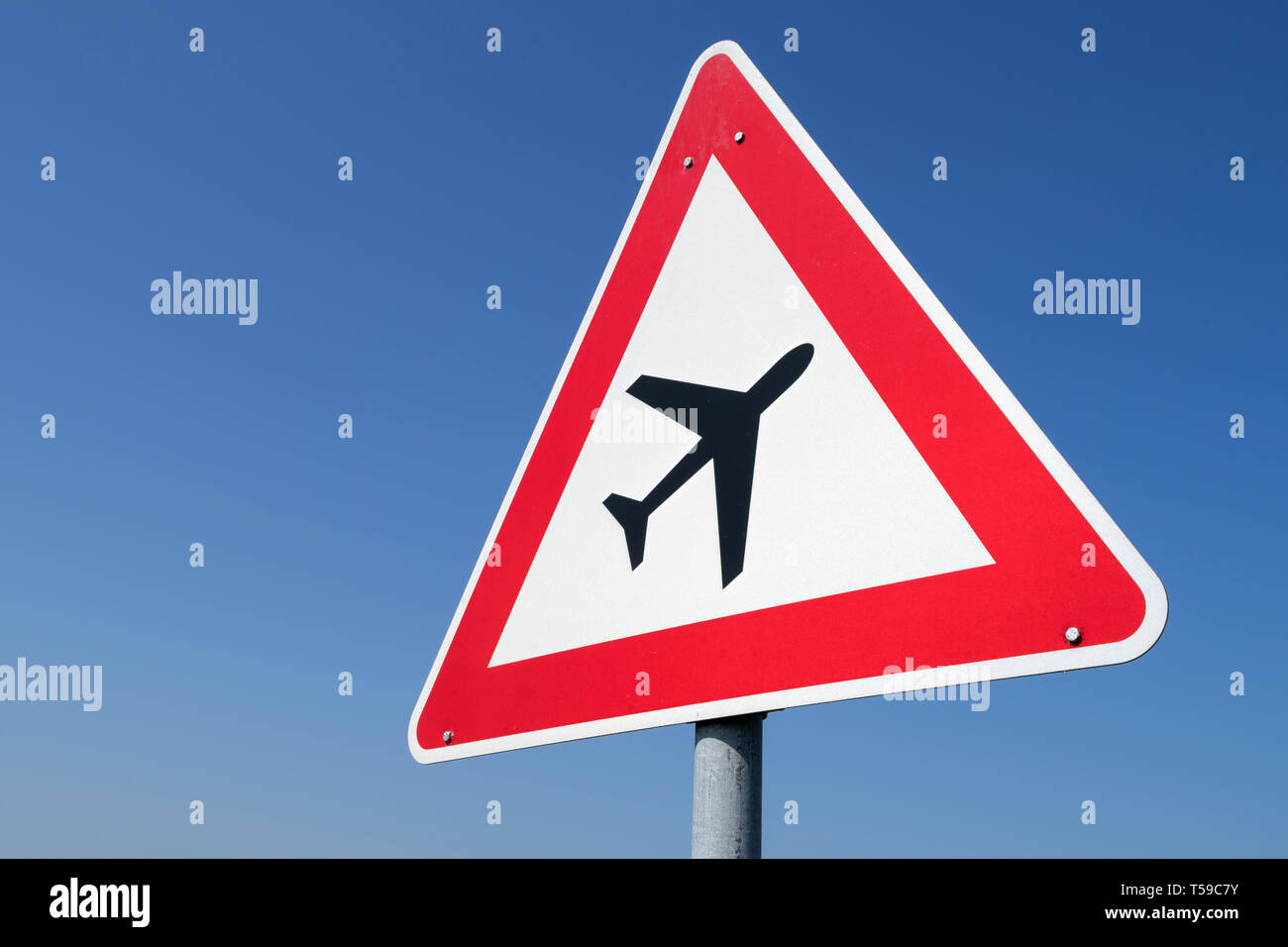 Aircraft traffic sign hi-res stock photography and images - Alamy
