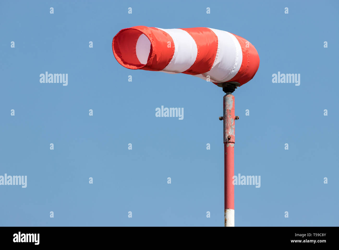 Wind sock airport hi-res stock photography and images - Alamy