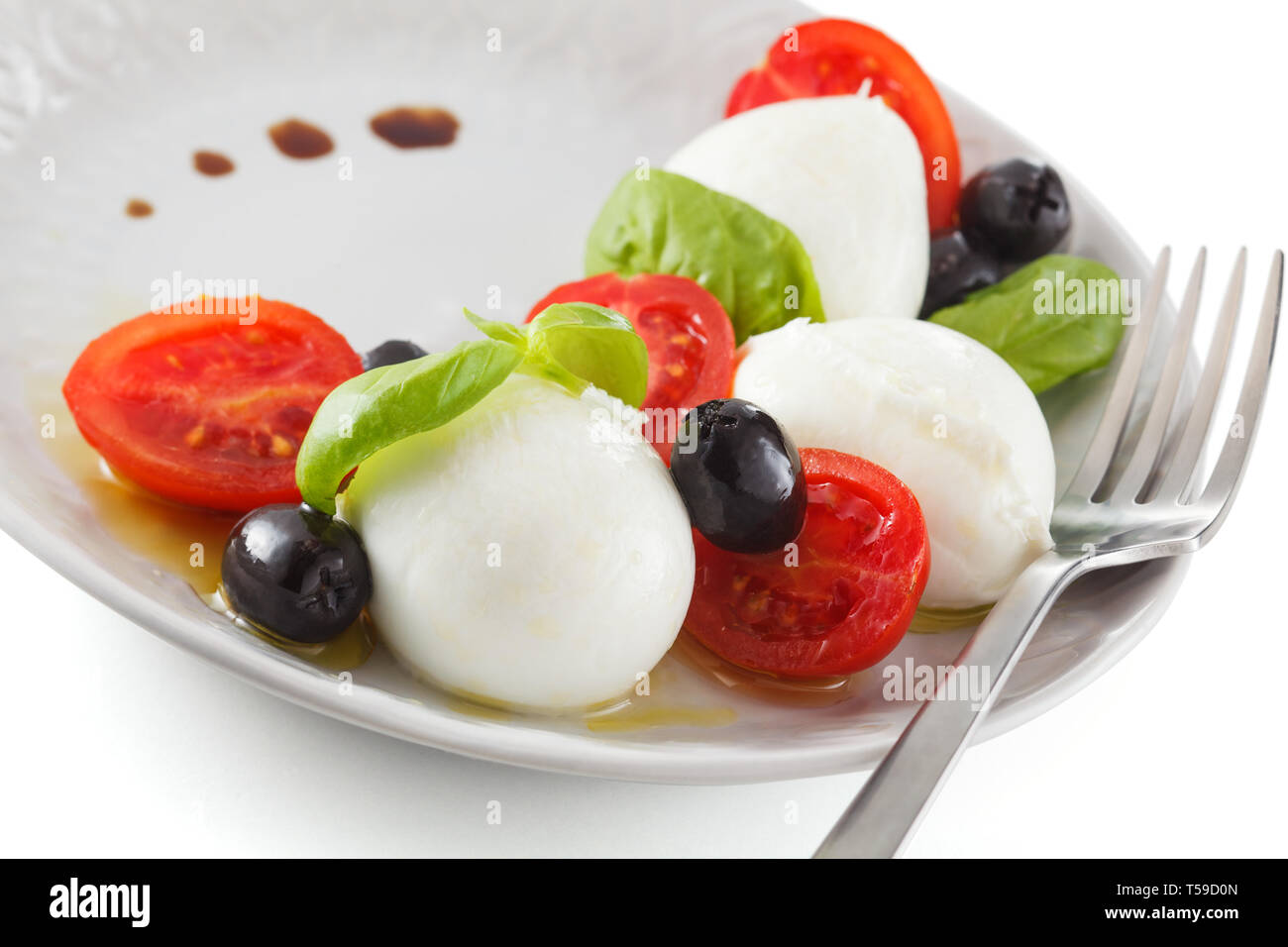 Appetizer basil caprese catering hi-res stock photography and images ...