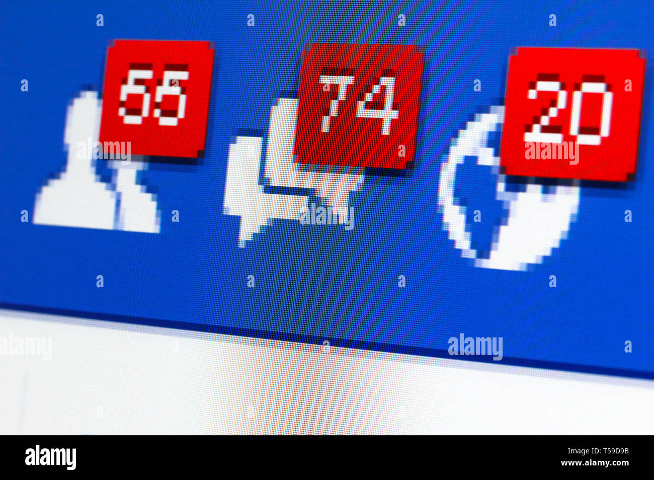 Lots Of Facebook Notifications