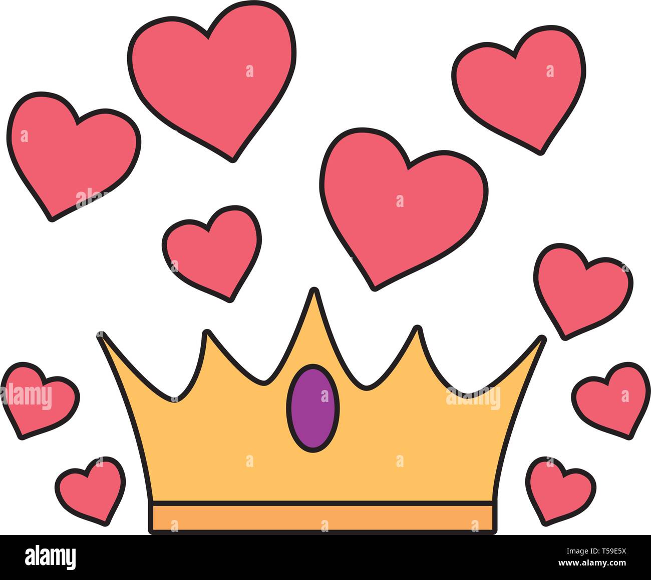 Queen Of Hearts Crown Clipart