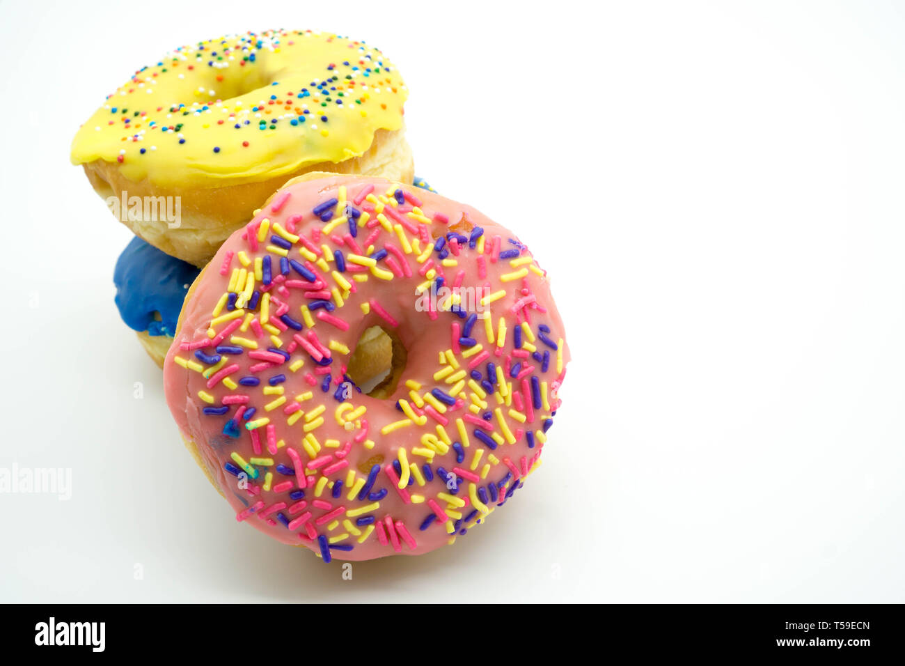Stack assorted donuts on hi-res stock photography and images - Alamy
