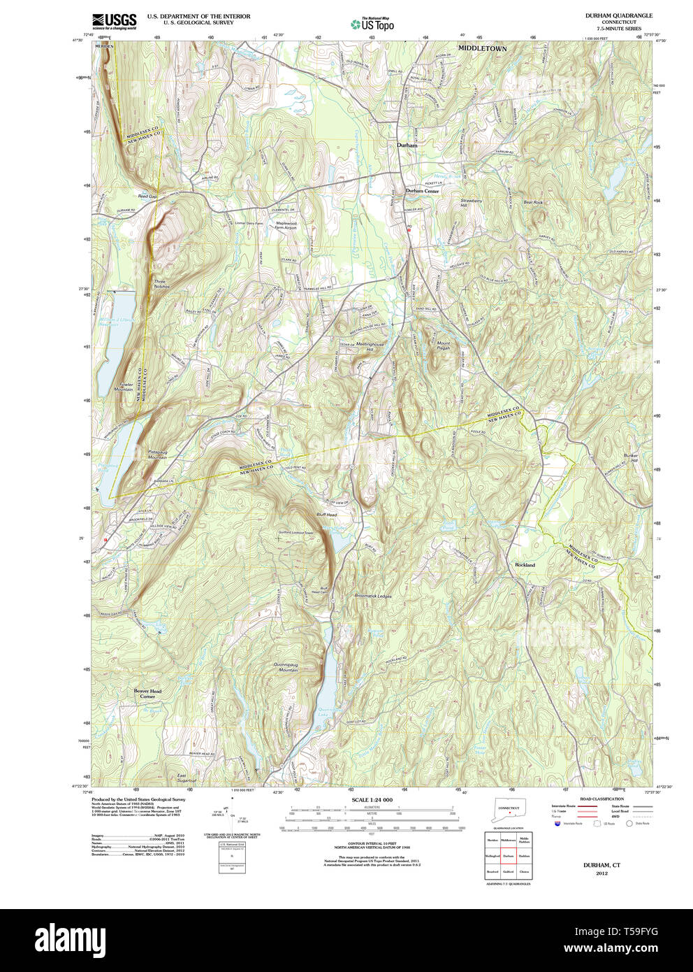 Map of durham Cut Out Stock Images & Pictures - Alamy