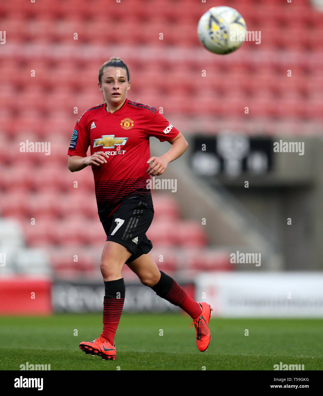 Manchester United's Ella Toone in action Stock Photo - Alamy