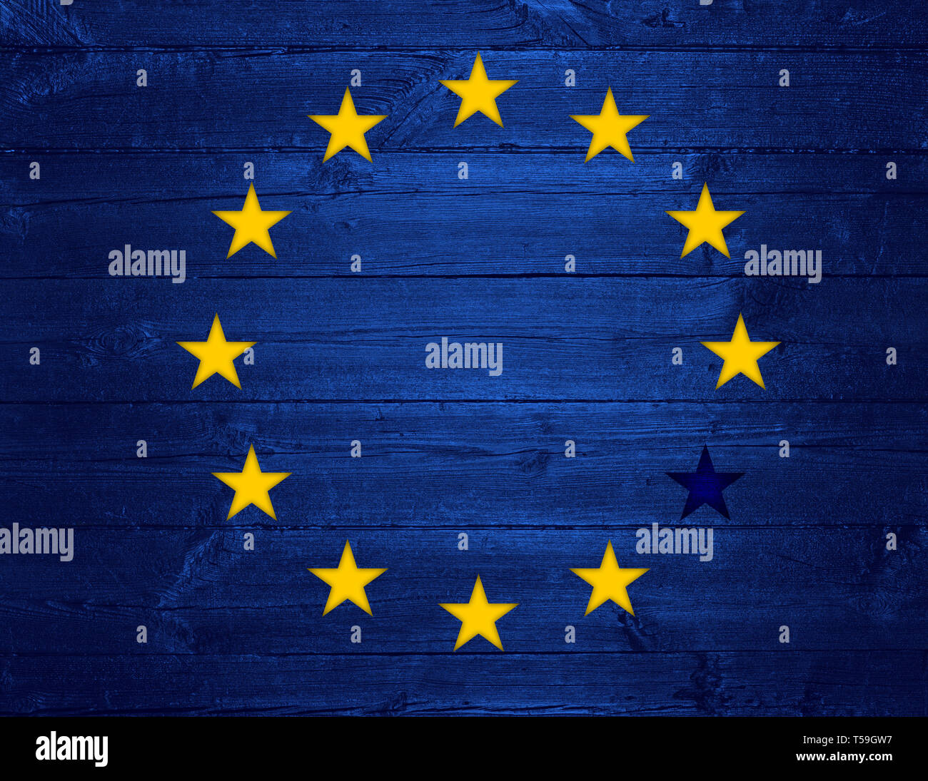Uk flag removed eu hi-res stock photography and images - Alamy
