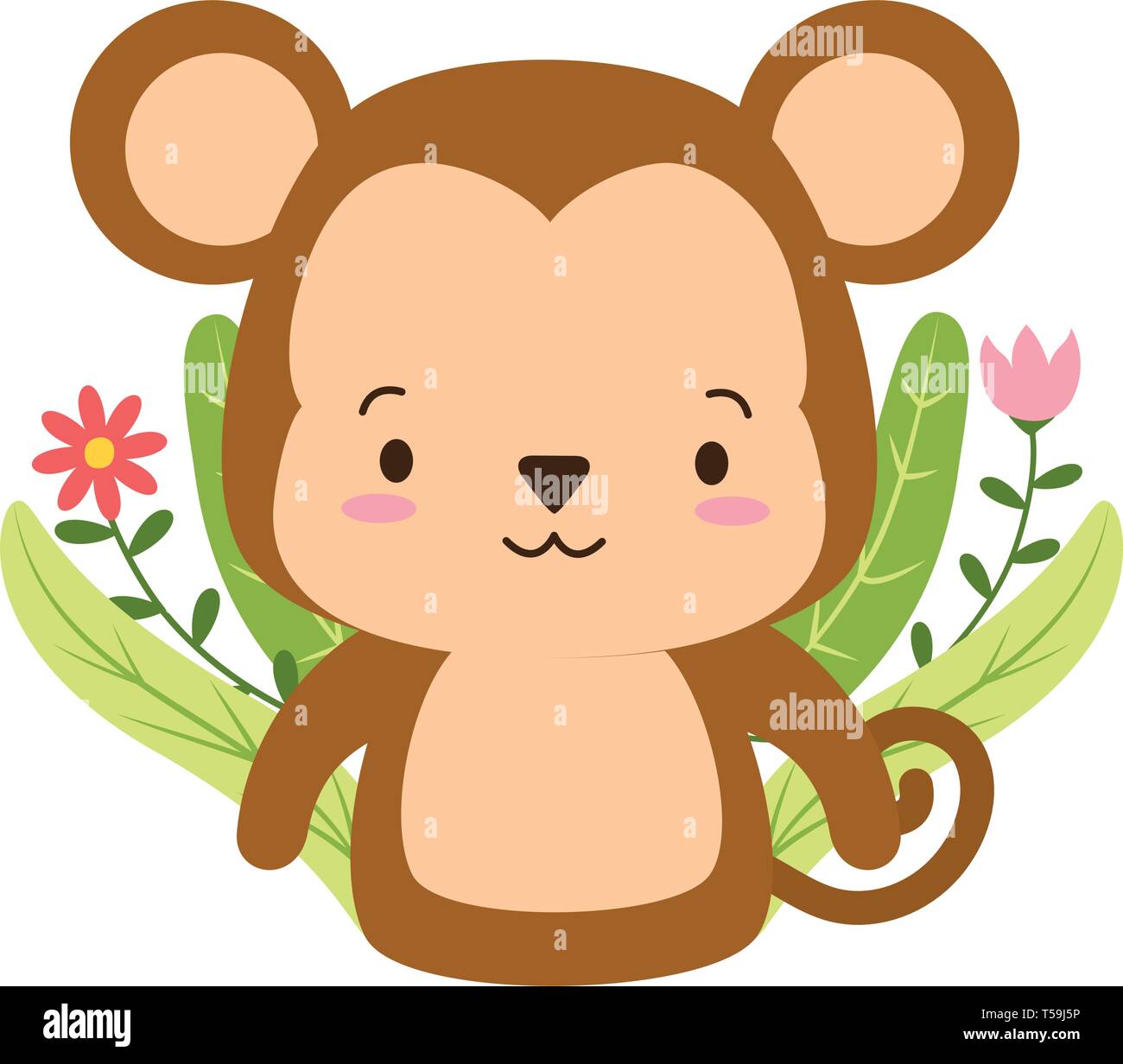 cute animal cartoon Stock Vector Image & Art - Alamy