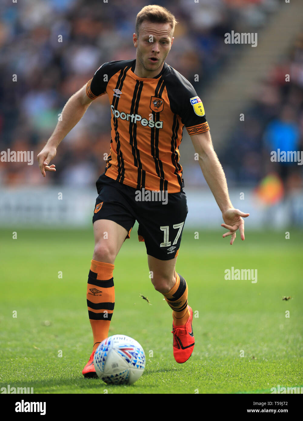 Hull City's Todd Kane during the Sky Bet Championship match at The KCOM ...