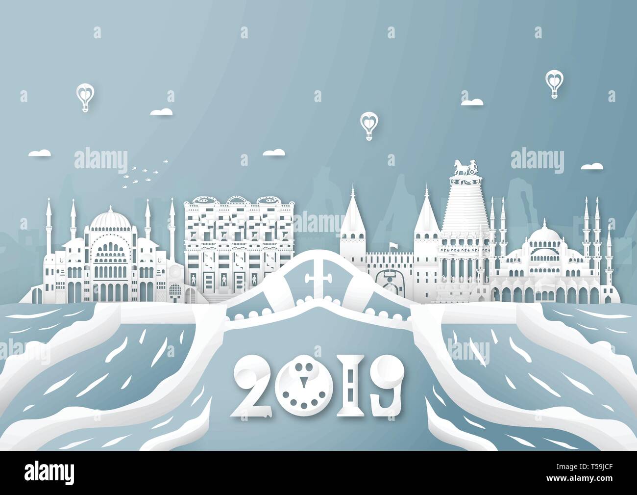 Blu tower Stock Vector Images - Alamy