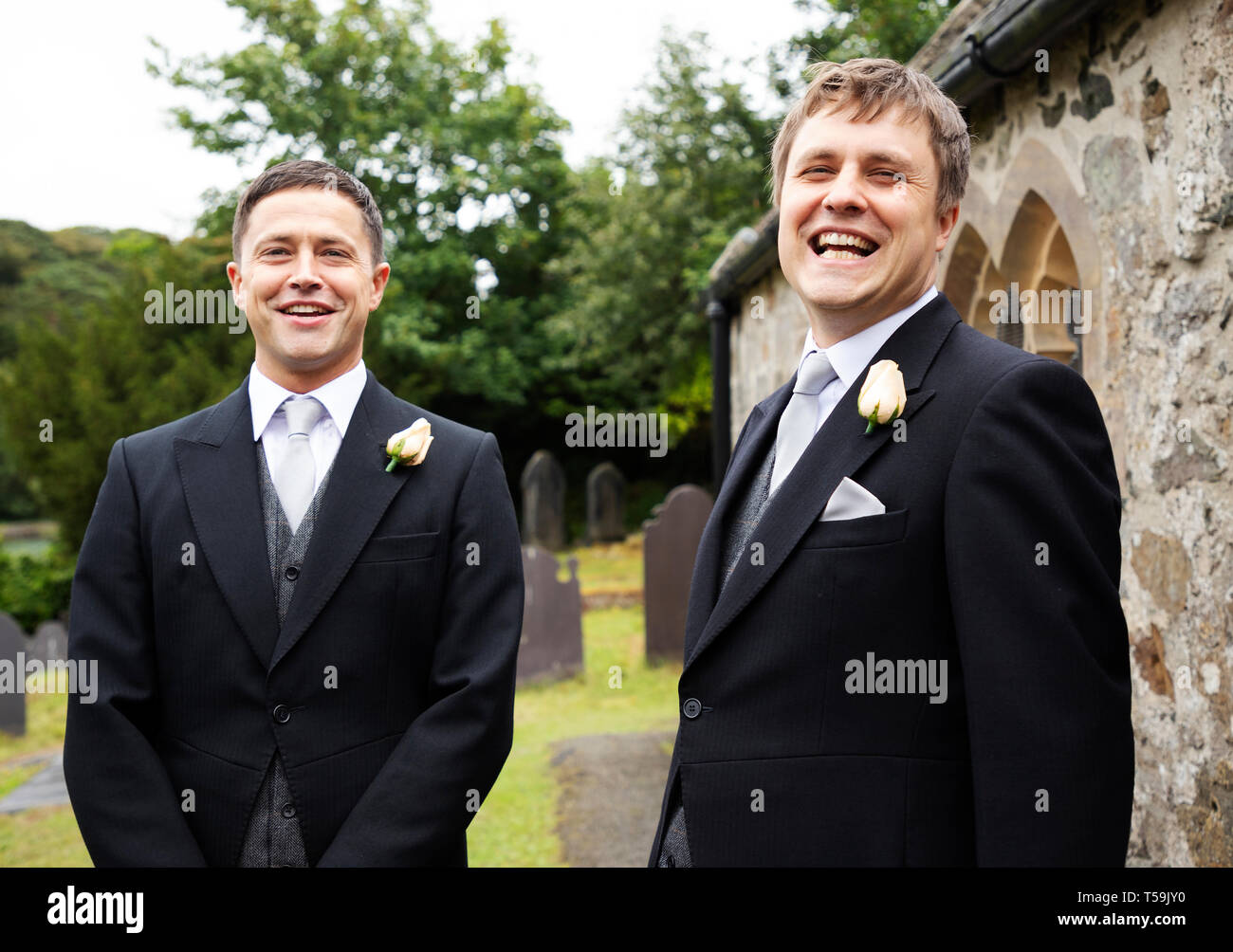 Photograph by © Jamie Callister. The wedding of Felix and Maria Hughes ...