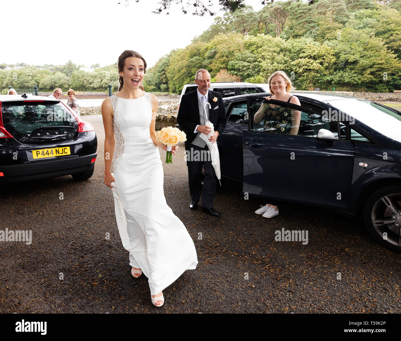 Photograph by © Jamie Callister. The wedding of Felix and Maria Hughes ...