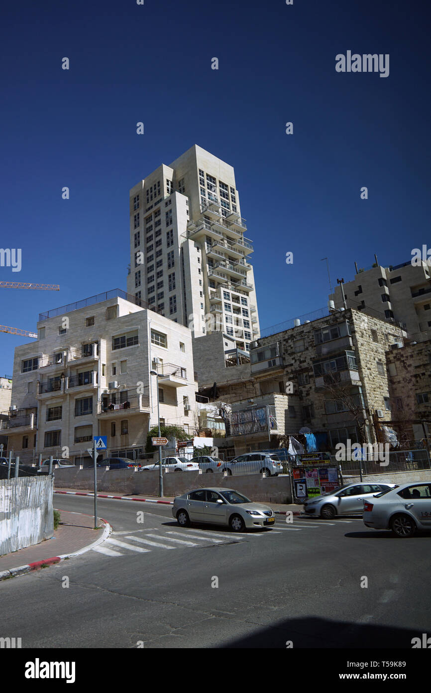 ISRAEL - JERUSALEM URBAN VIEW - JERUSALEM NEW CONSTRUCTION IN AND ...