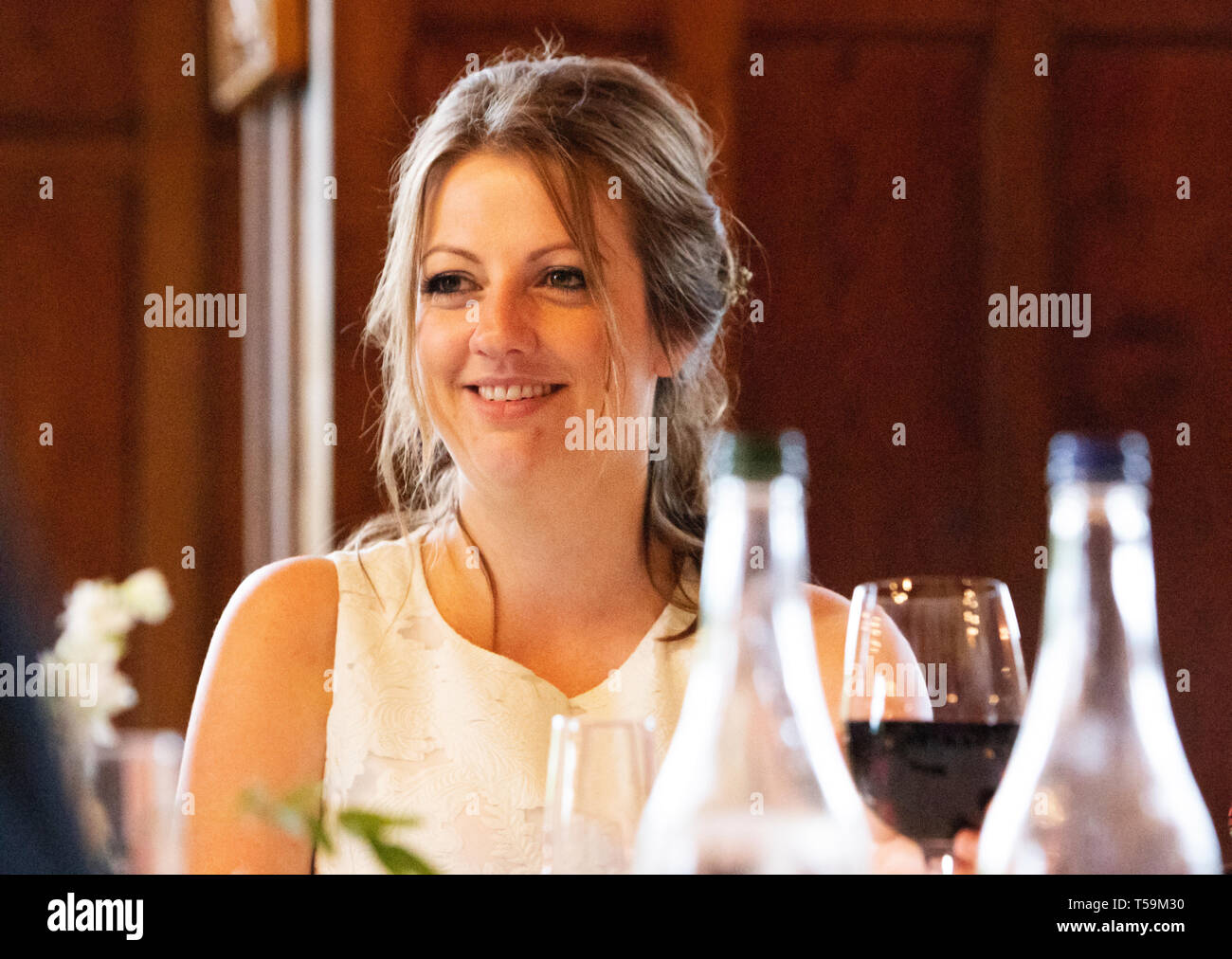 Photograph by © Jamie Callister. The wedding of Felix and Maria Hughes ...