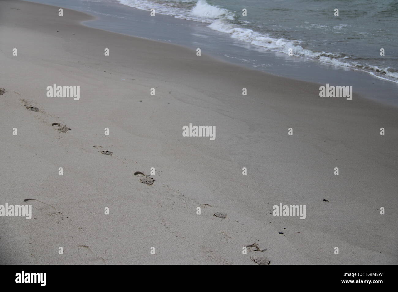Strand Meer sea beach Stock Photo - Alamy