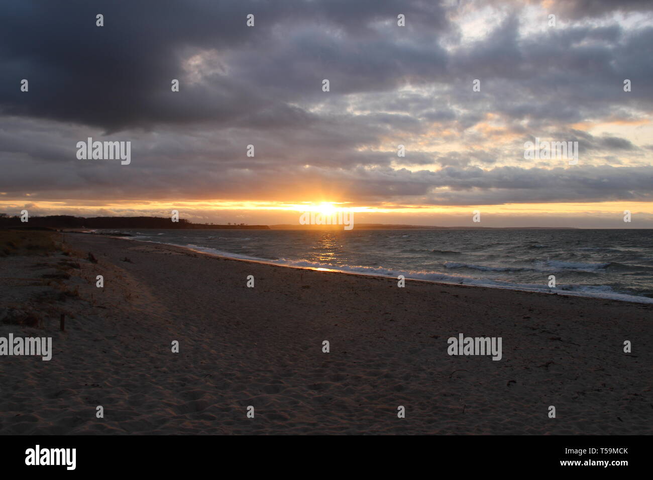 Strand Meer sea beach Stock Photo - Alamy