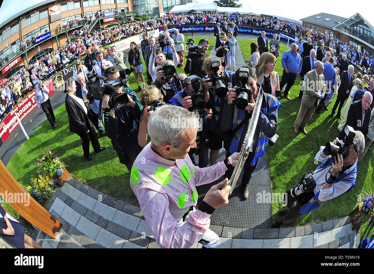 The Boylesports Grand National. Burrows Saint won for jockey Ruby Walsh ...