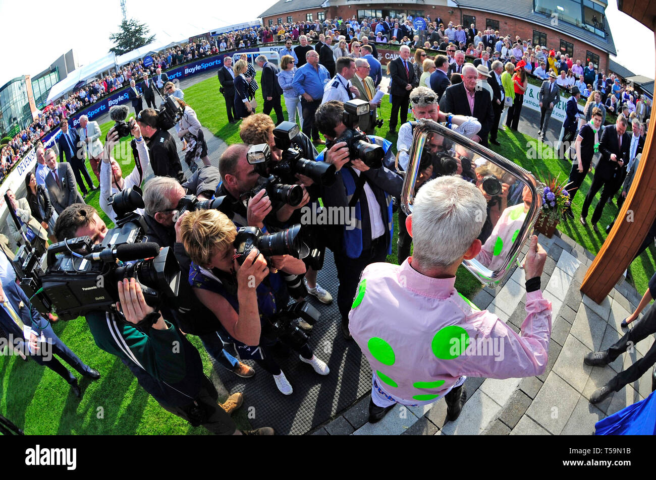 The Boylesports Grand National. Burrows Saint won for jockey Ruby Walsh ...