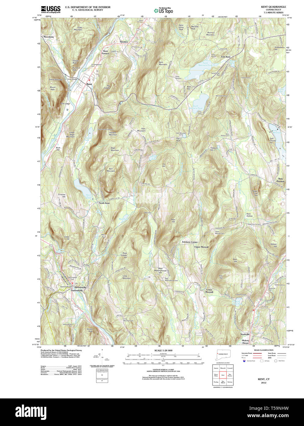 Kent map Cut Out Stock Images & Pictures - Alamy