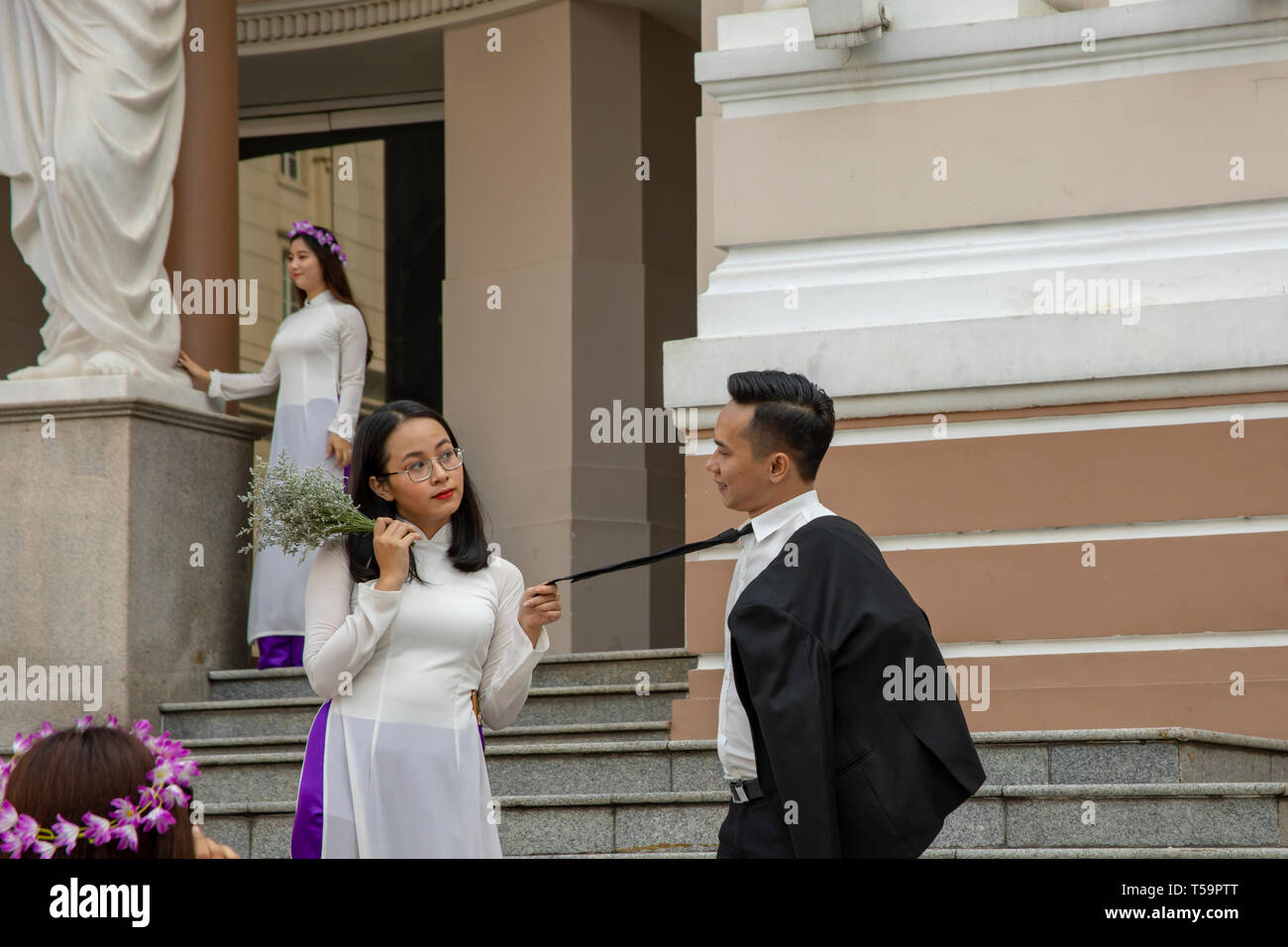 Vietnamese college students hi-res stock photography and images - Alamy