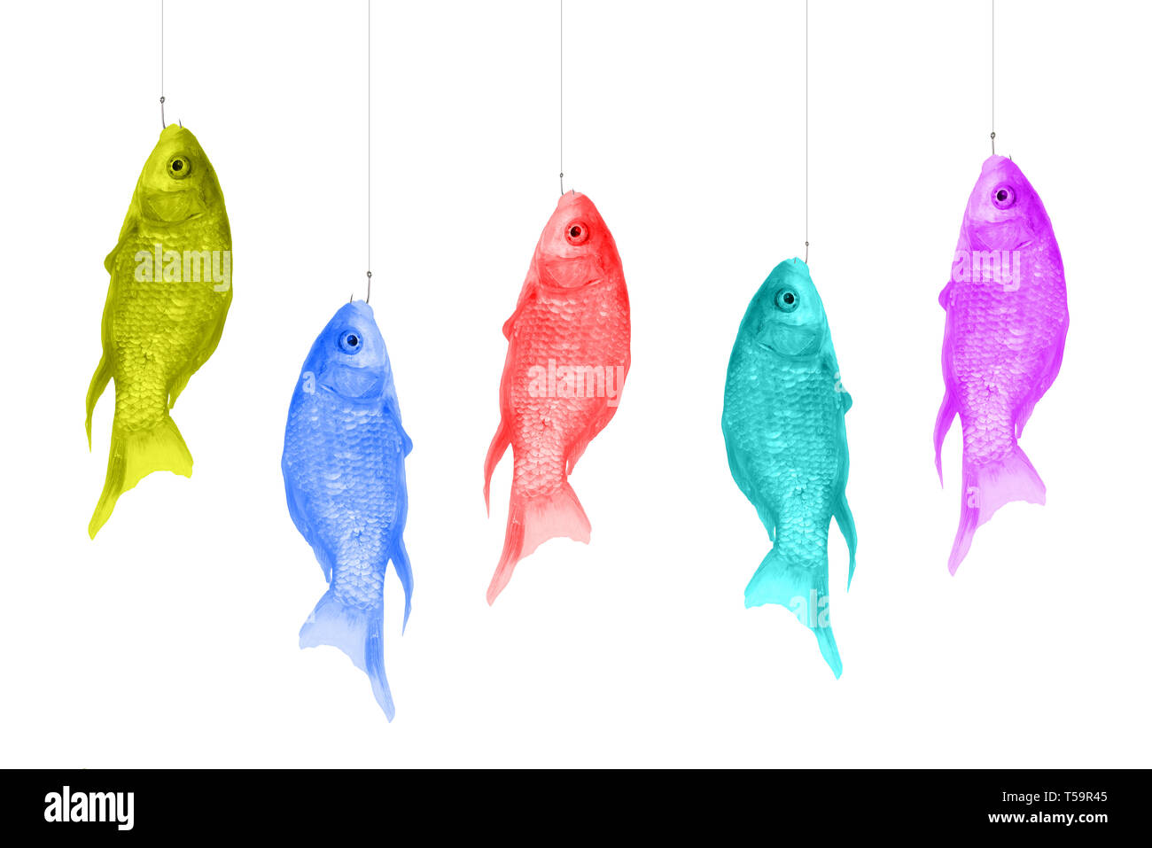 Pop modern art collage Cut Out Stock Images & Pictures - Alamy