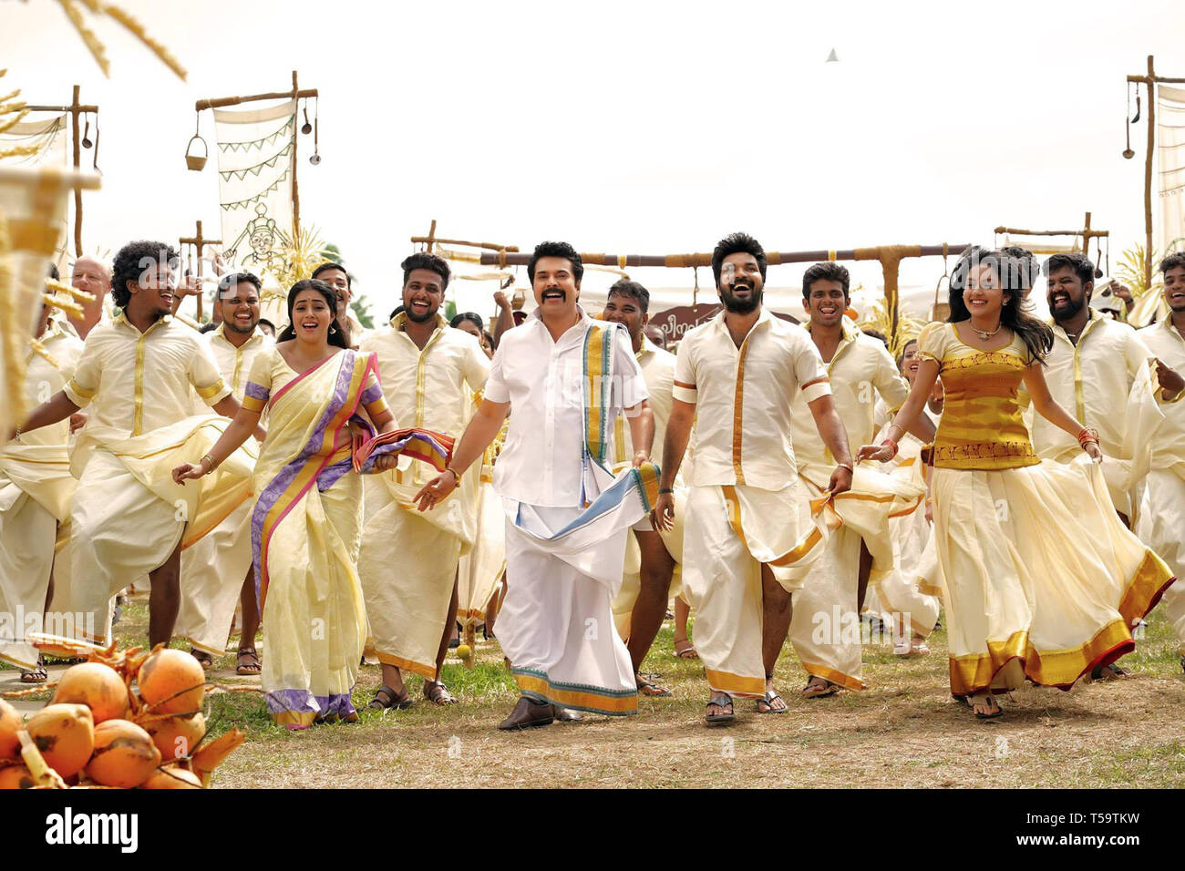 MADHURA RAJA, (aka MADHURARAJA), first row from left: Reshma Rajan ...
