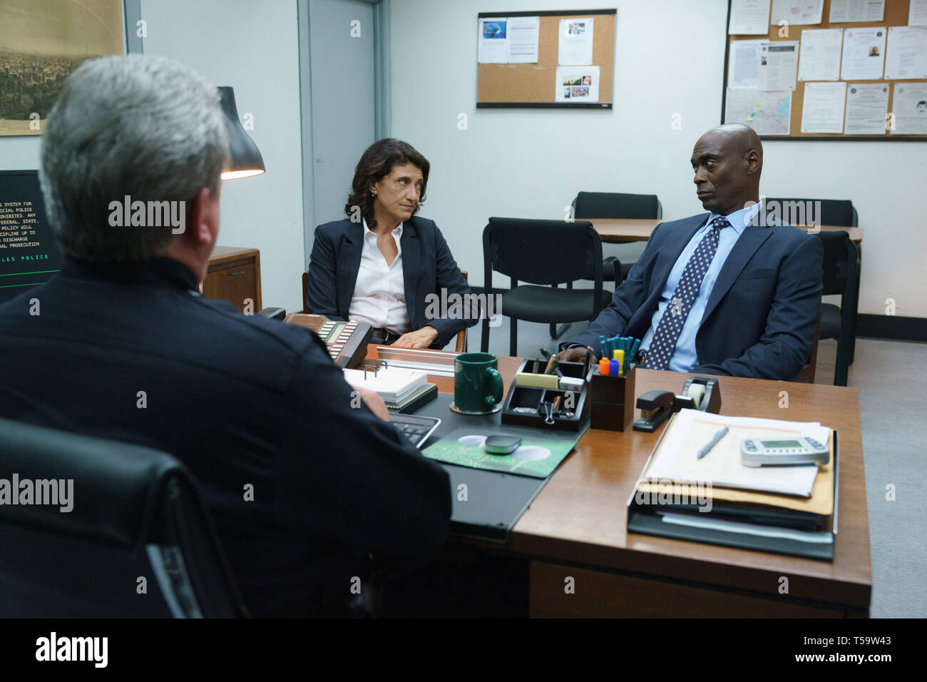 BOSCH, back from left: Amy Aquino, Lance Reddick, (Season 5, Episode ...