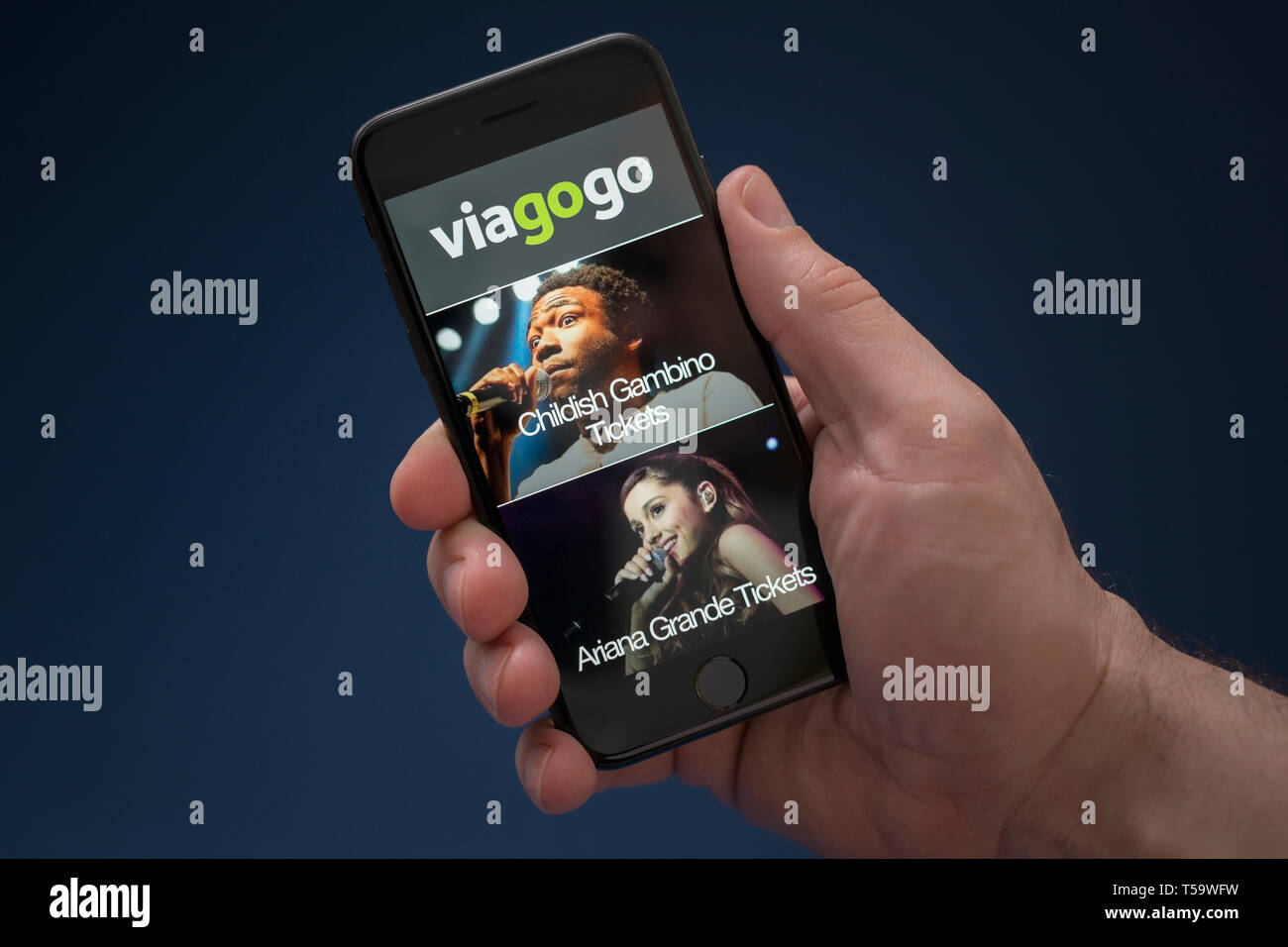 Viagogo logo hi-res stock photography and images - Alamy