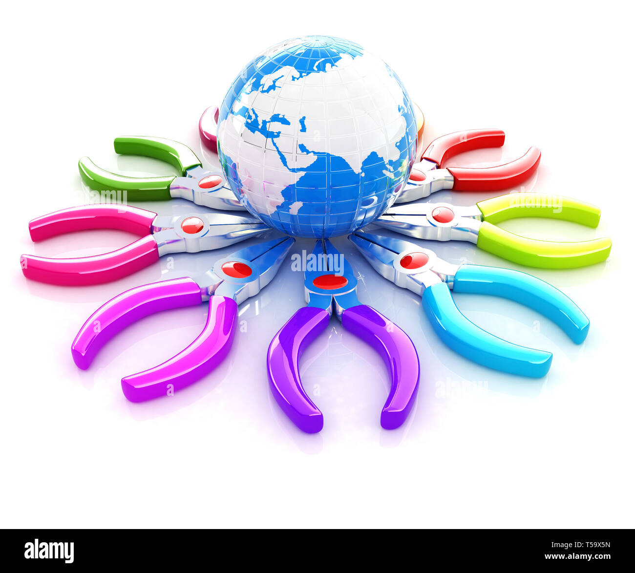 Global tools hi-res stock photography and images - Alamy