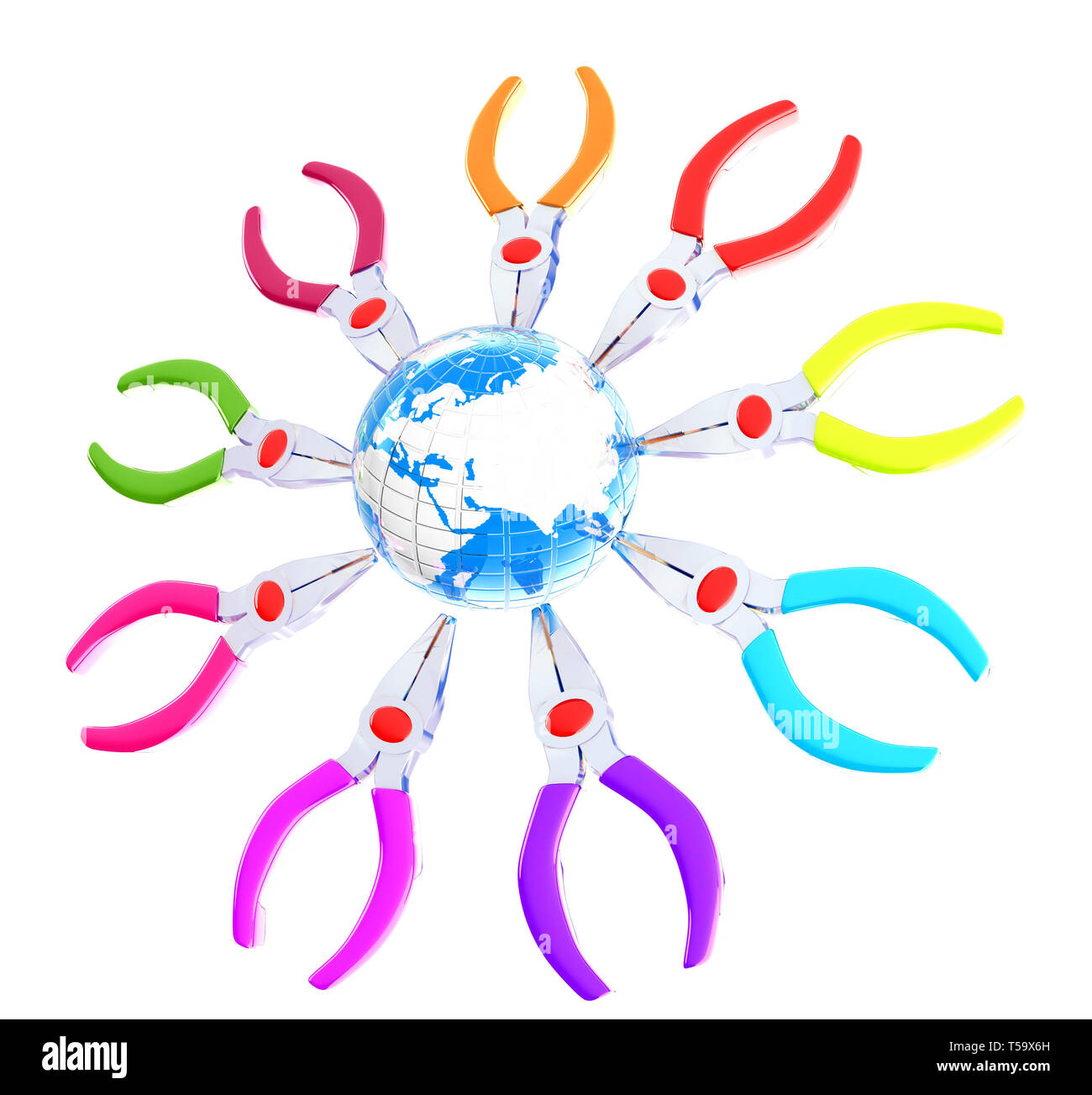 Global tools hi-res stock photography and images - Alamy