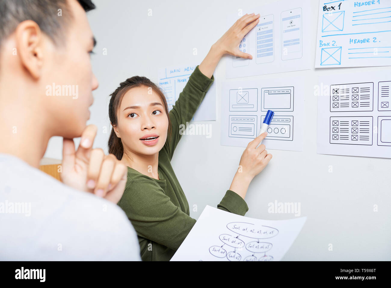 Ux ui designer hi-res stock photography and images - Alamy