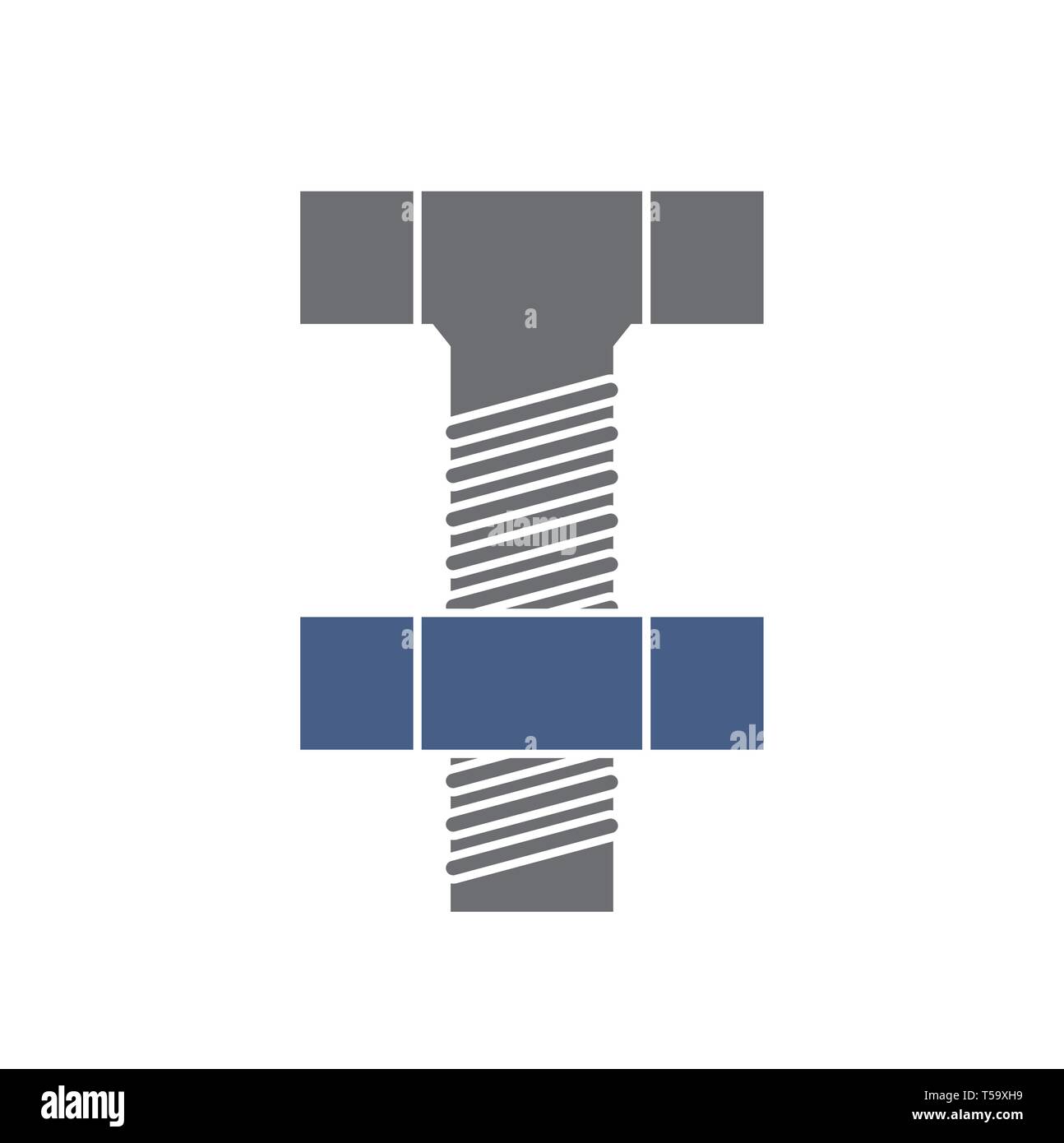 Technical mechanisms icon on background for graphic and web design ...