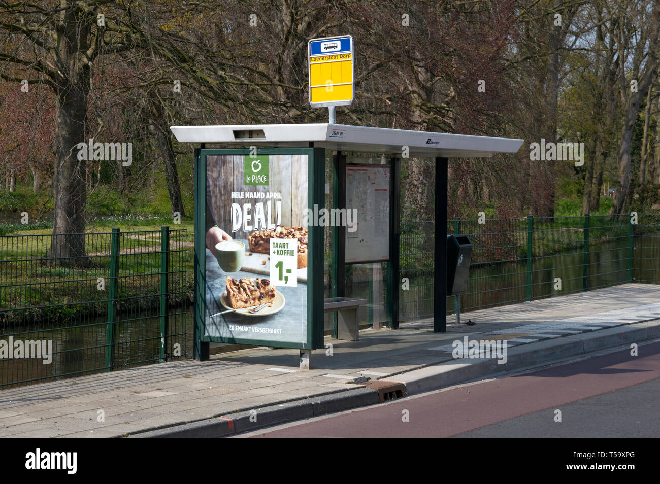 Billboard bus stop netherlands hi-res stock photography and images - Alamy