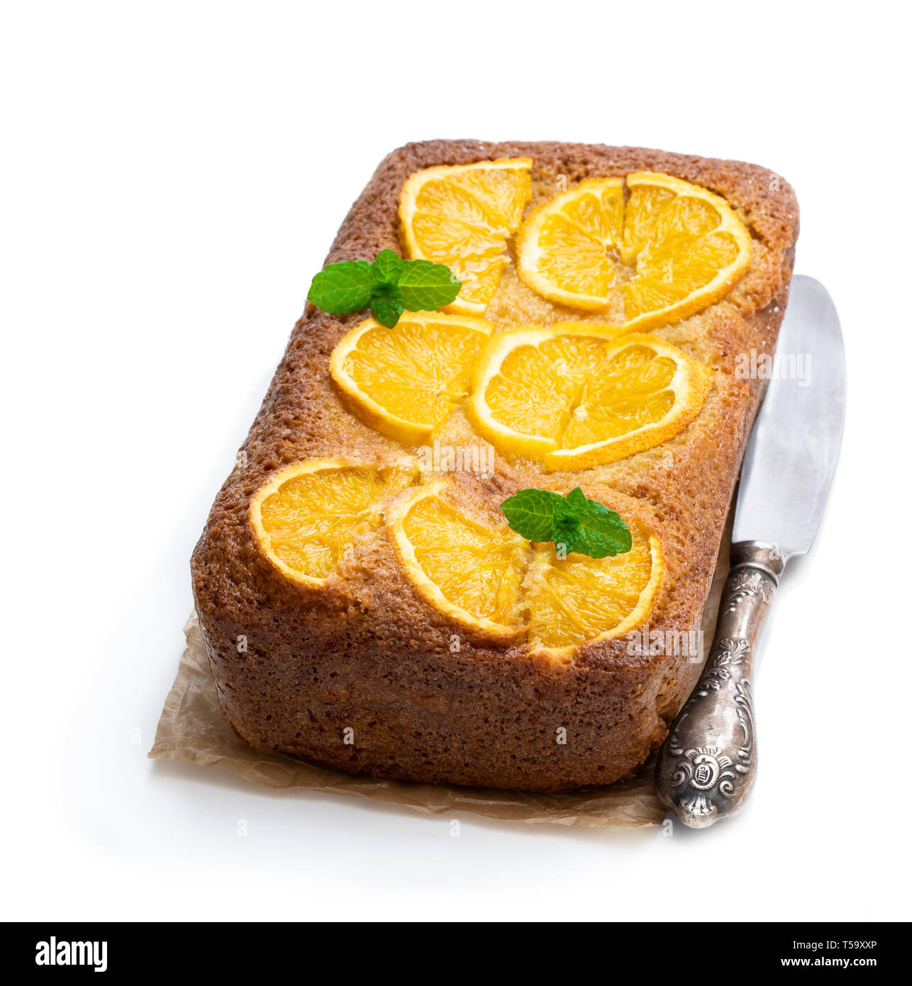 Orange syrup cake hi-res stock photography and images - Alamy
