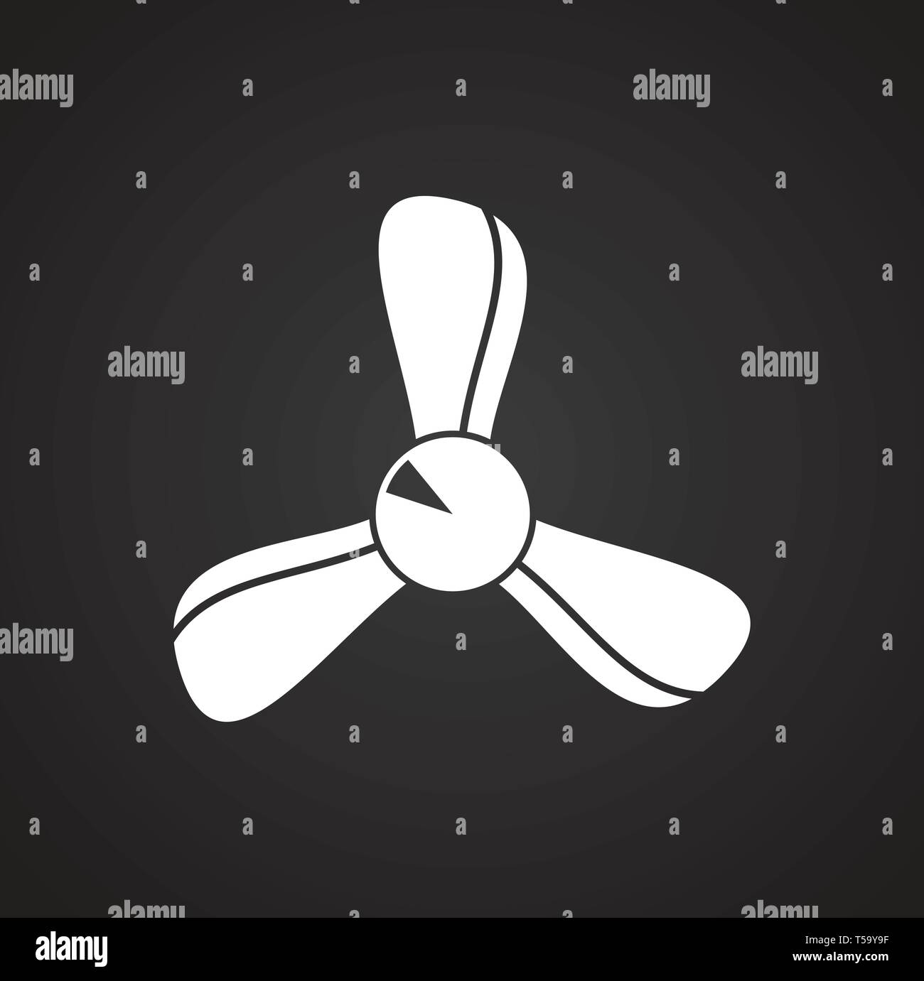 Technical mechanisms icon on background for graphic and web design ...