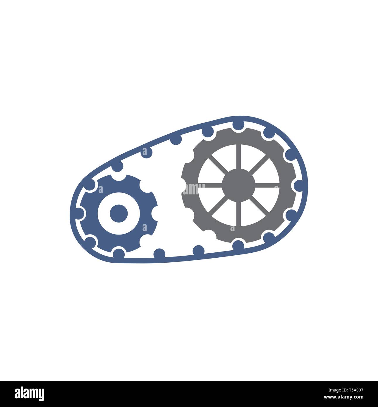 Technical mechanisms icon on background for graphic and web design ...