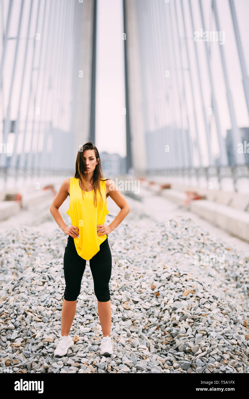 Fitness portrait hi-res stock photography and images - Alamy