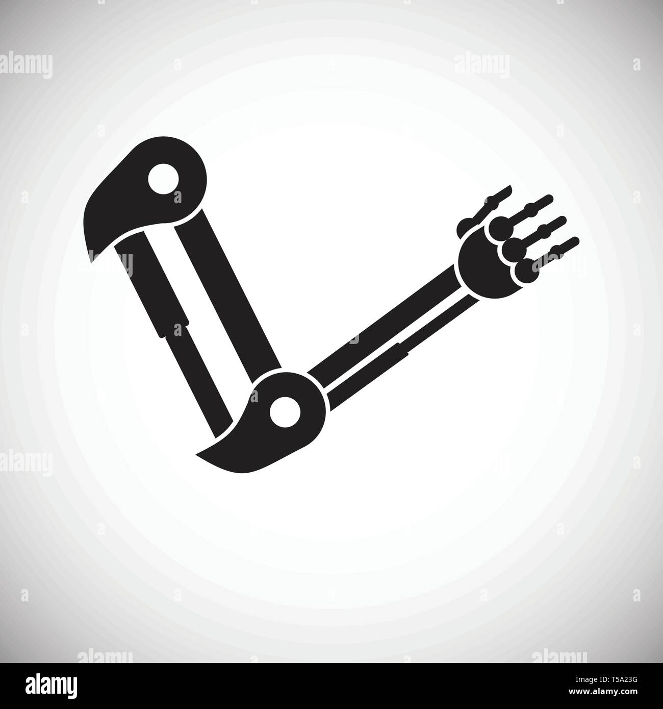 Technical mechanisms icon on background for graphic and web design ...