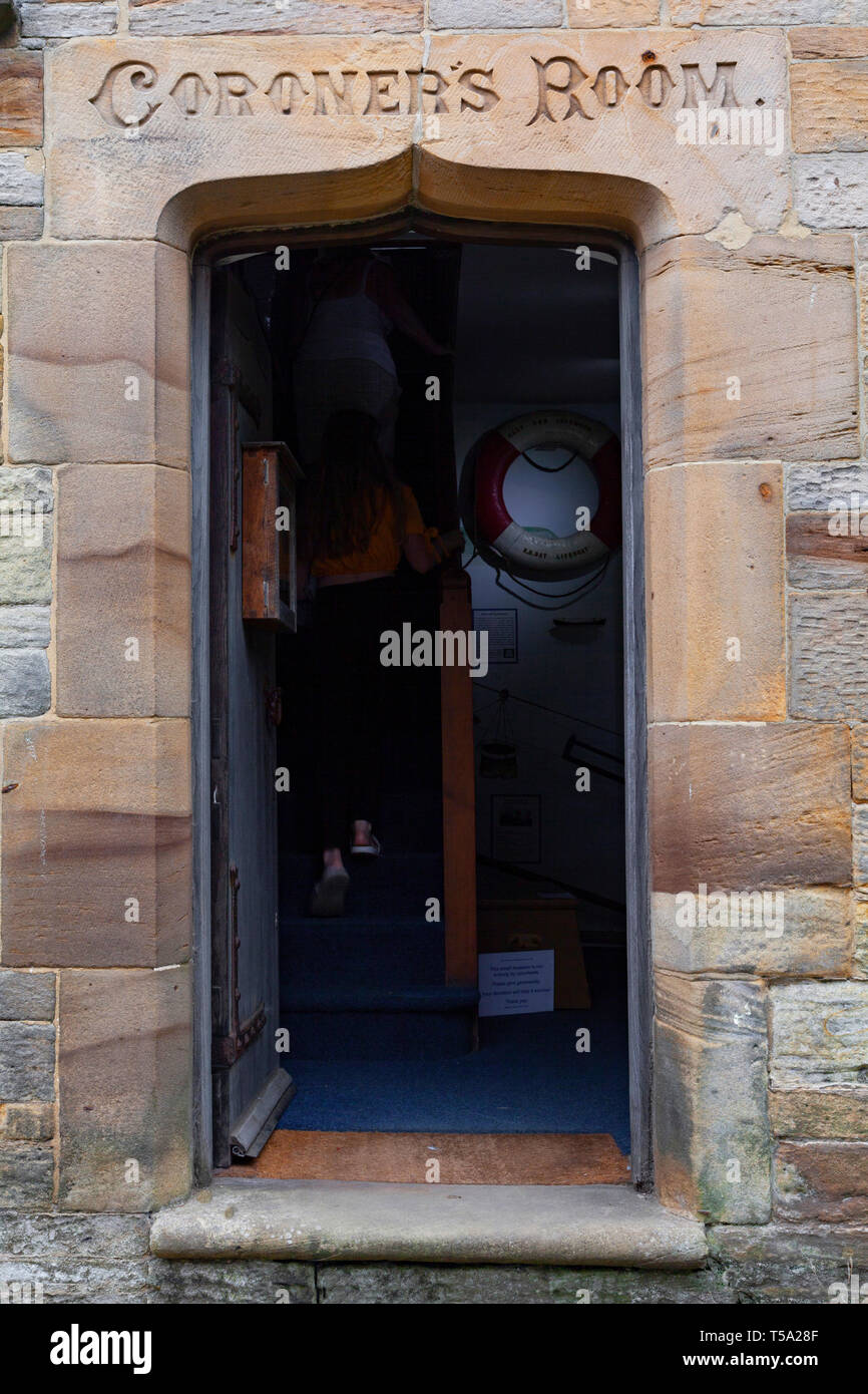 The Coroner’s Room and Mortuary: now housing the Robin Hood's Bay and ...