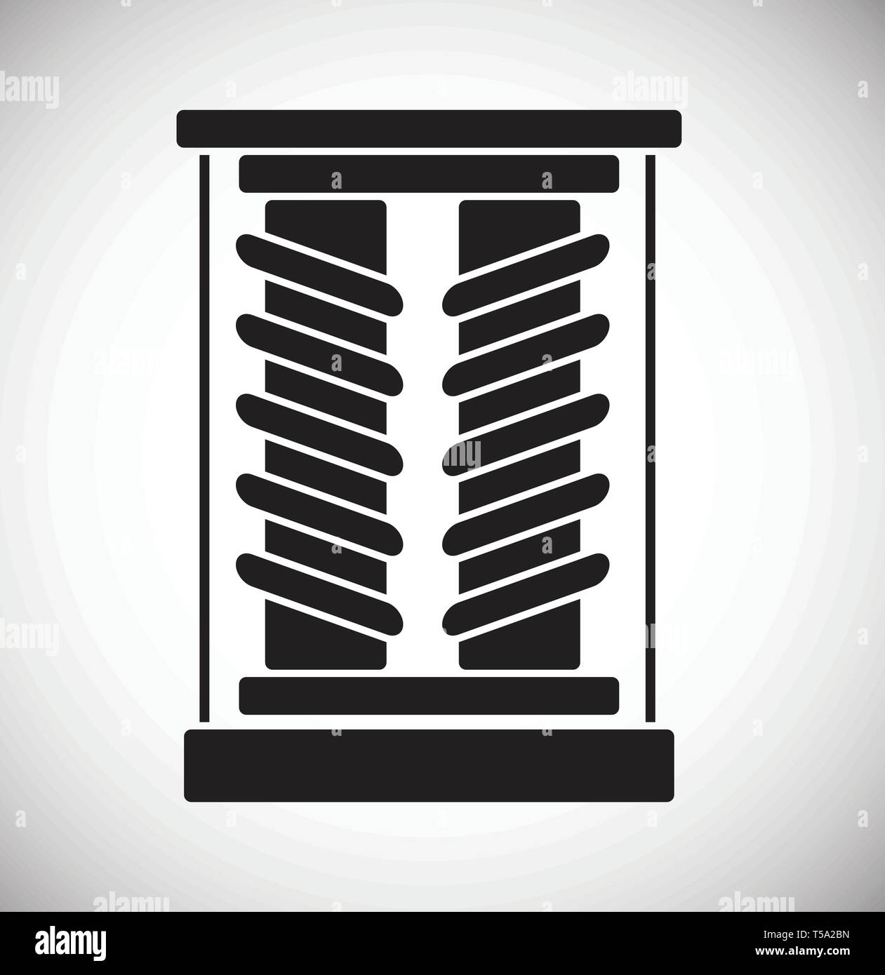 Technical mechanisms icon on background for graphic and web design ...