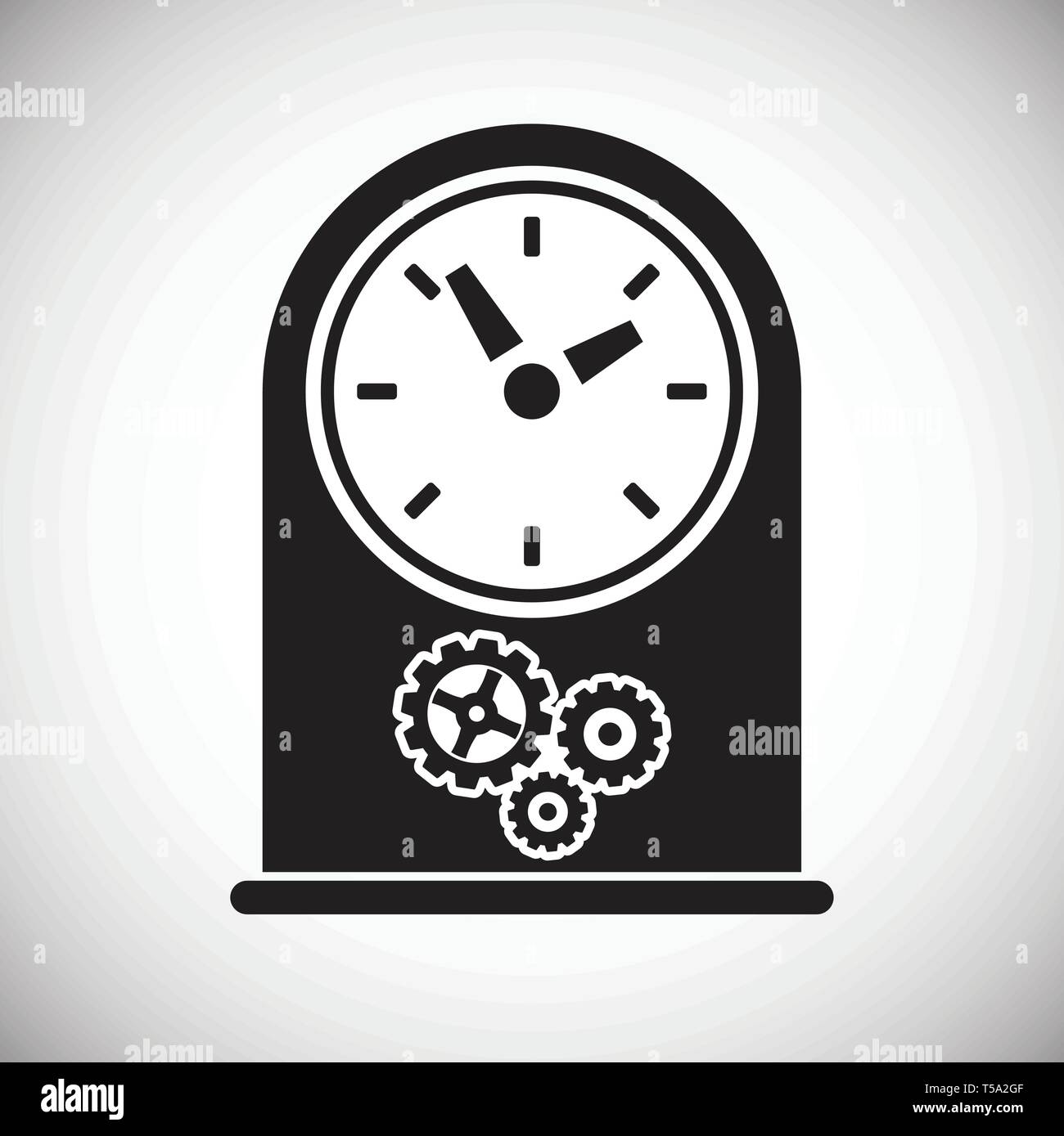 Technical mechanisms icon on background for graphic and web design ...