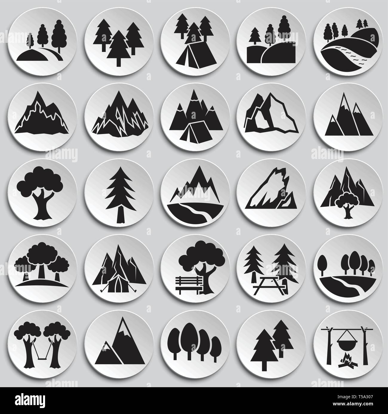 Landscape Design Simple Icons Browse Thousands Of Landscape Icons