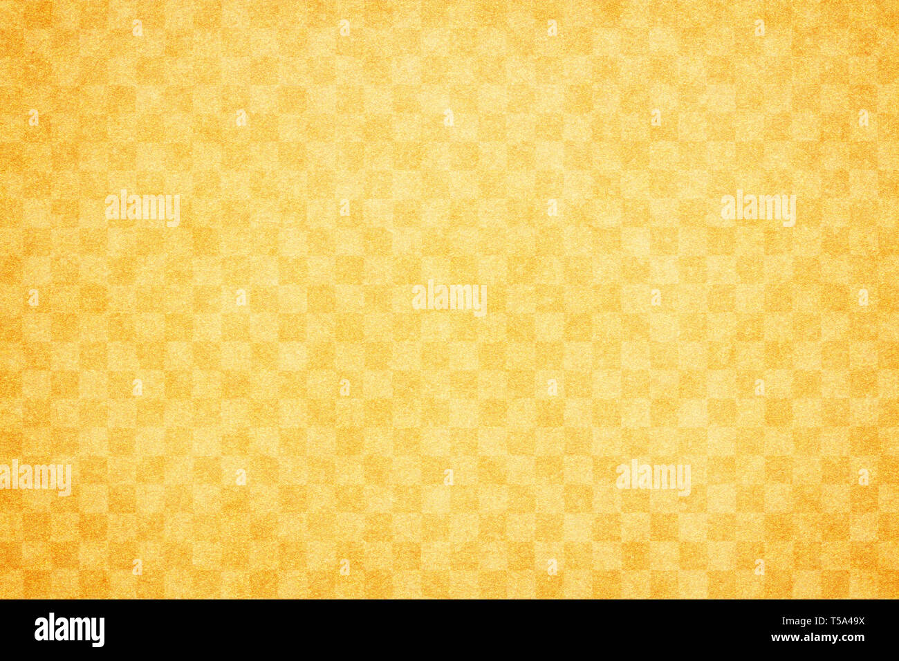 Japanese traditional yellow color checkered pattern paper texture ...