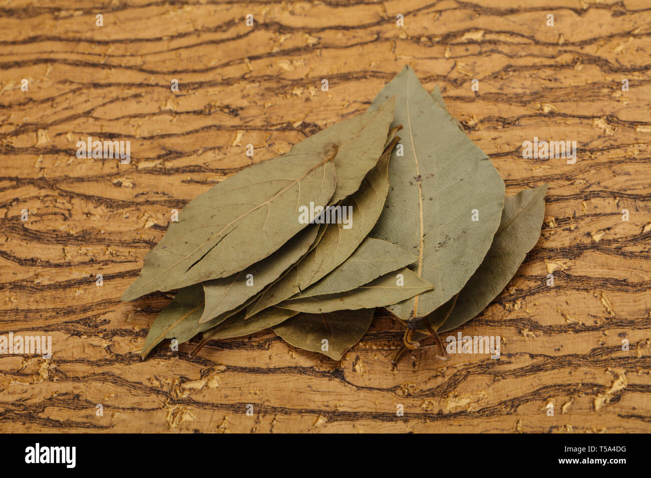 Dry laurel leaves - ready for cooking Stock Photo - Alamy