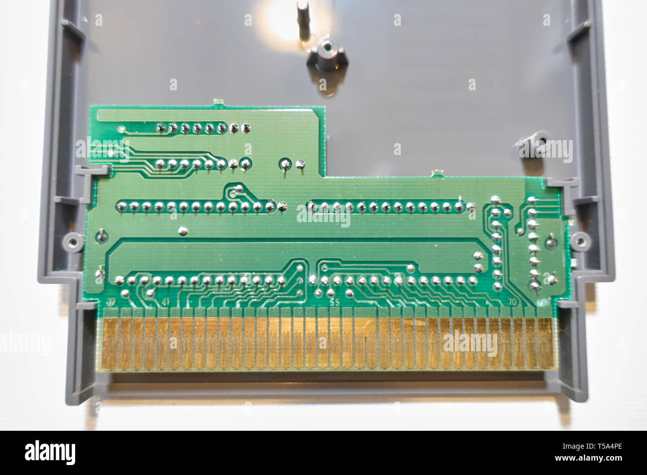 Nintendo NES Mario Cartridge with circuit board Stock Photo - Alamy