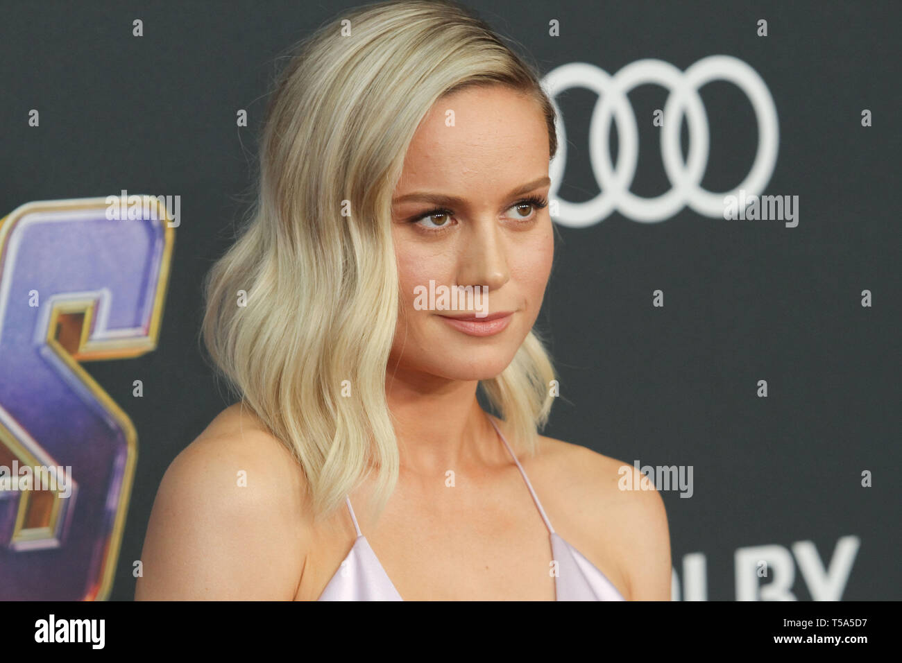 Brie Larson at The World Premiere of Marvel Studios' "Avengers: Endgame ...