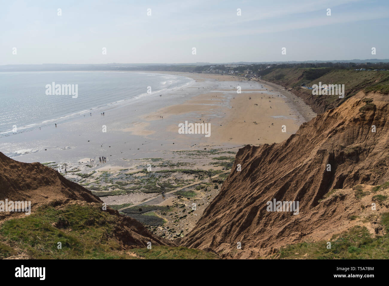 Filey bay from brigg hi-res stock photography and images - Alamy