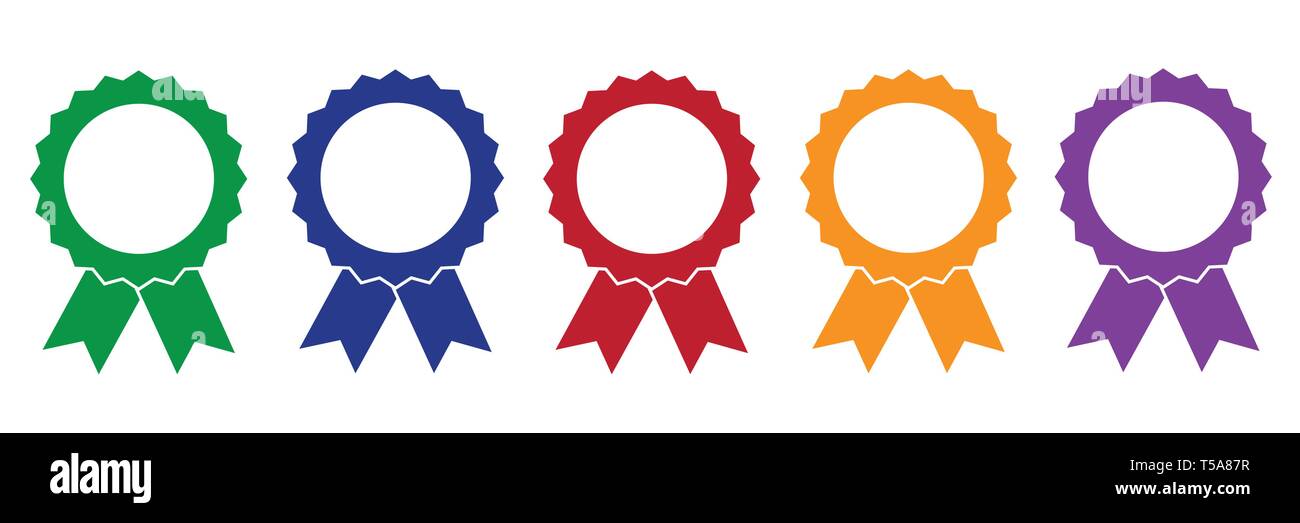 Award prize set gold Stock Vector Images - Alamy