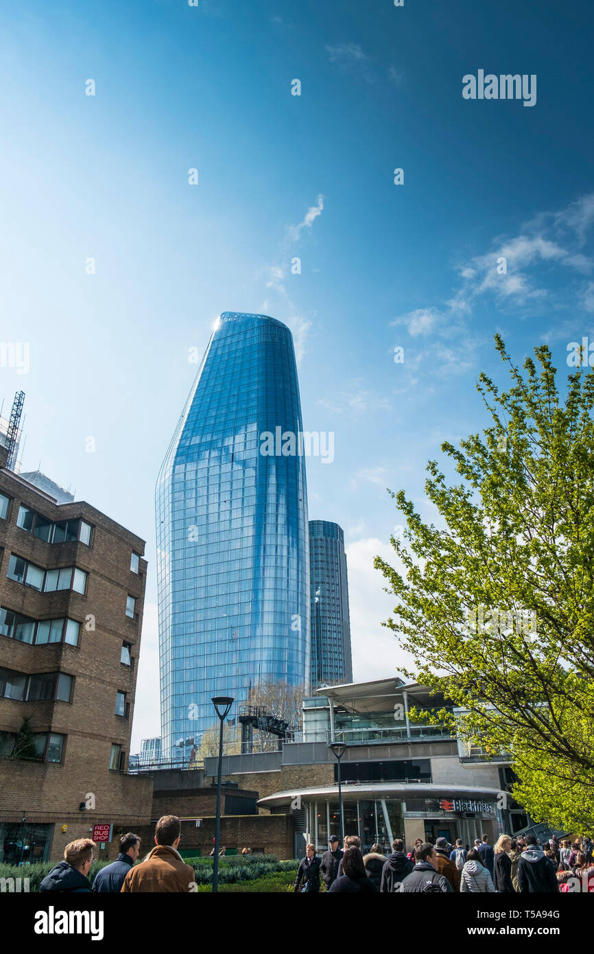 One Blackfriars an iconic high rise building known as The Vase in ...